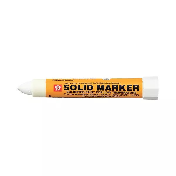 SAKURA Solid Marker Maalikynä, valkoinen - Ammattikone.fi verkkokauppa